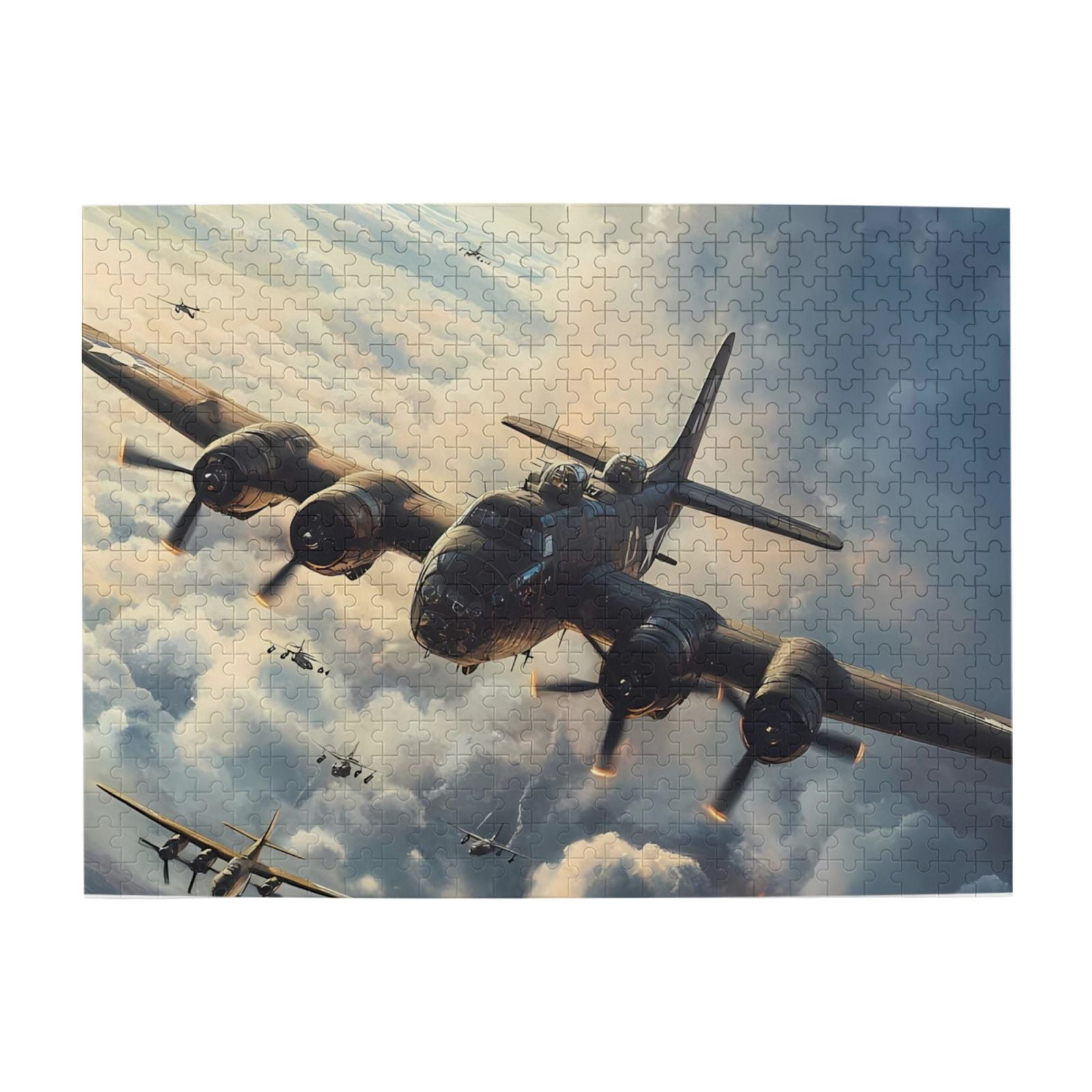 500 Piece WWII Bomber Planes Jigsaw Puzzle For Adults – Challenging ...