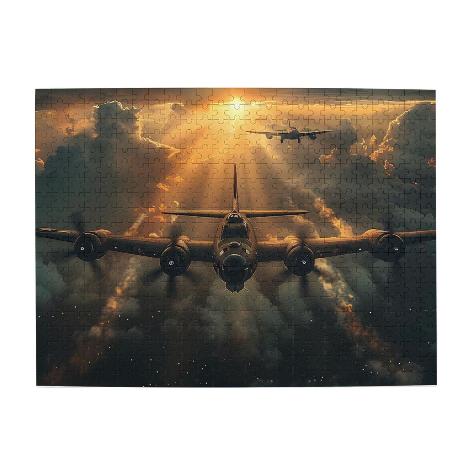 500 Piece WWII Bomber Planes Jigsaw Puzzle For Adults – Challenging ...