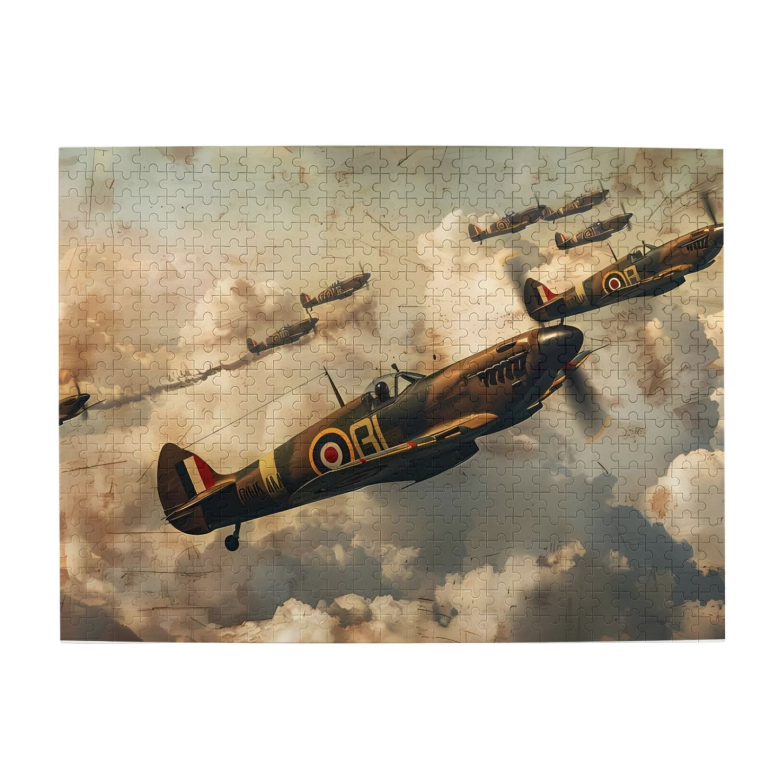 500 Piece WWII Fighter Plane Jigsaw Puzzle For Adults – Captivating ...