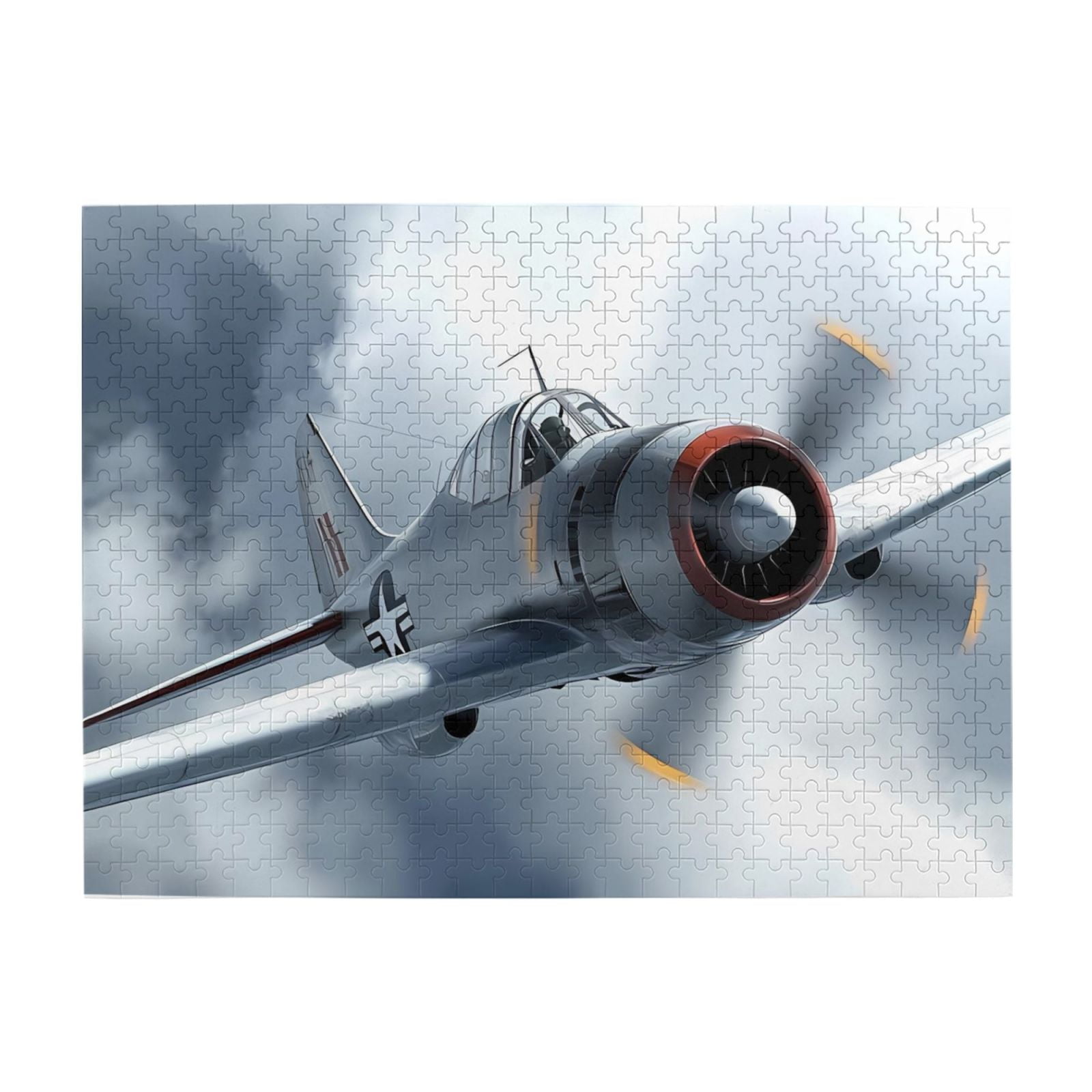 500 Piece WWII Fighter Plane Jigsaw Puzzle For Adults – Challenging ...