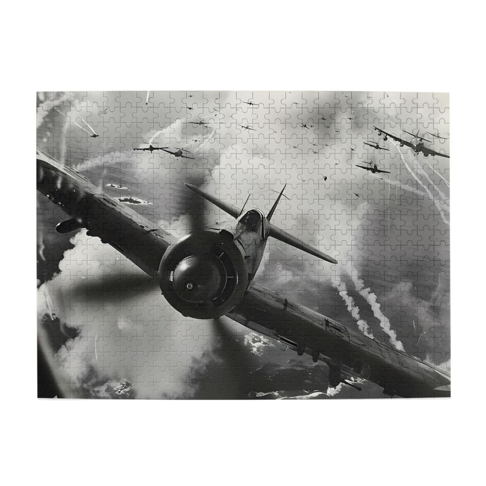 500 Piece WWII Fighter Plane Jigsaw Puzzle For Adults – Dramatic Air ...