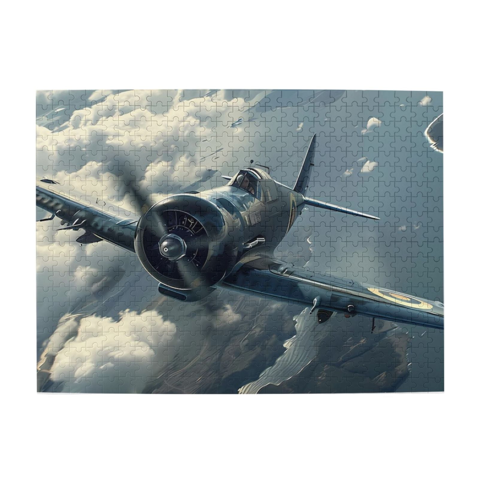 500 Piece WWII Fighter Plane Jigsaw Puzzle For Adults – Captivating ...