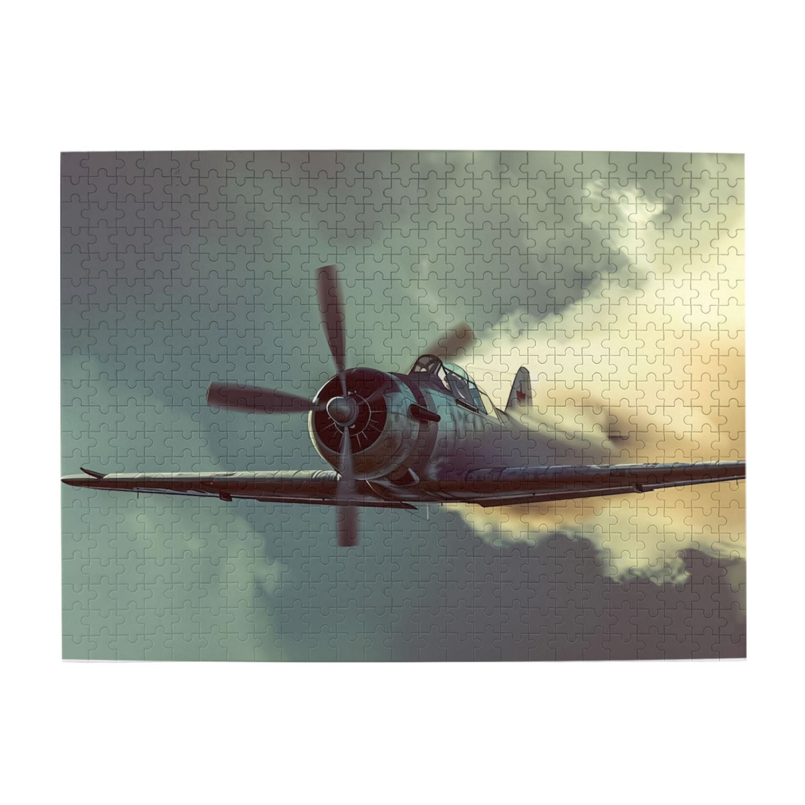500 Piece WWII Fighter Plane Jigsaw Puzzle For Adults – Challenging ...