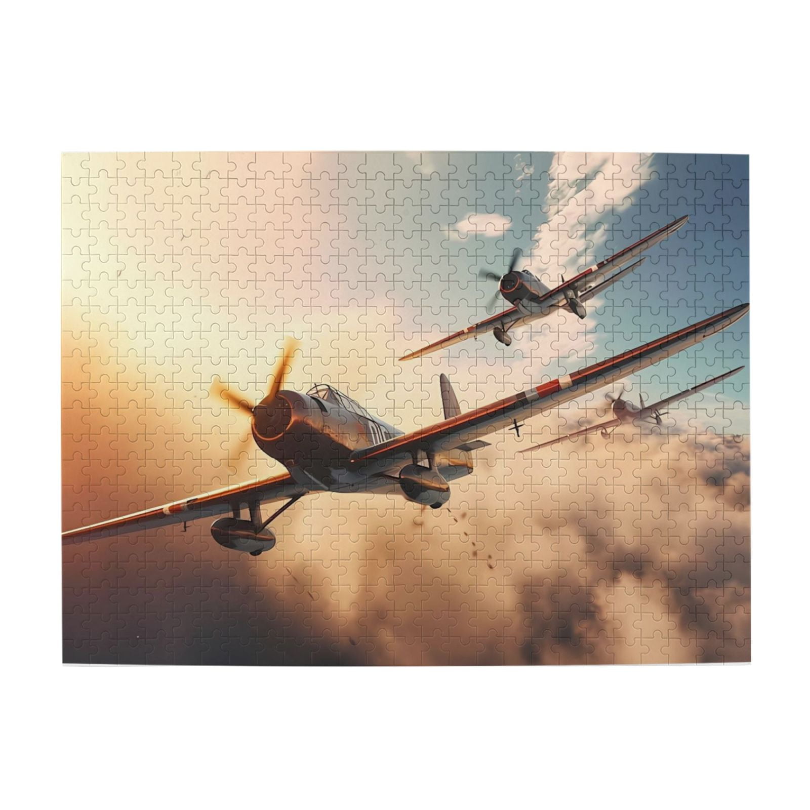 500 Piece WWII Fighter Planes Jigsaw Puzzle For Adults Challenging ...