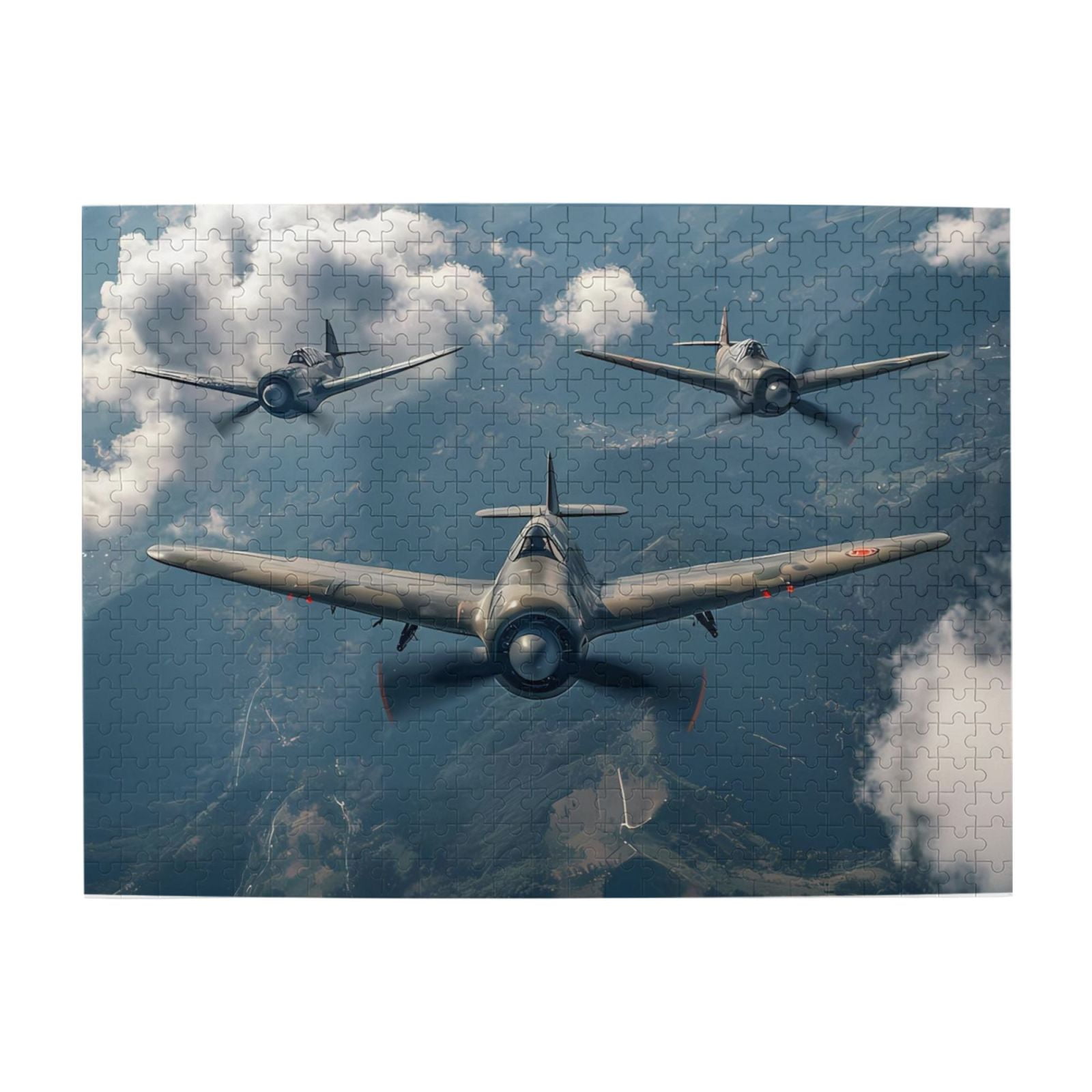 500 Piece WWII Fighter Planes Jigsaw Puzzle For Adults – Challenging ...