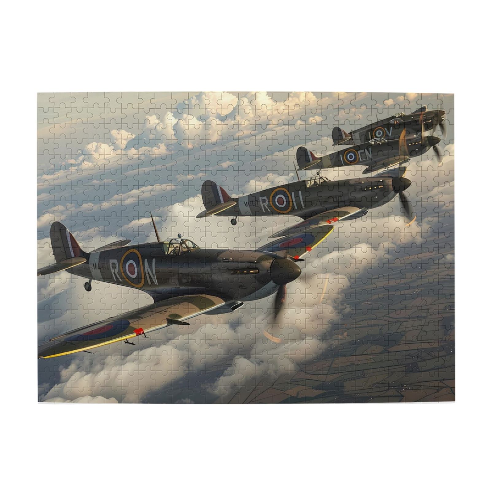 500 Piece WWII Fighter Planes Jigsaw Puzzle For Adults – Challenging ...