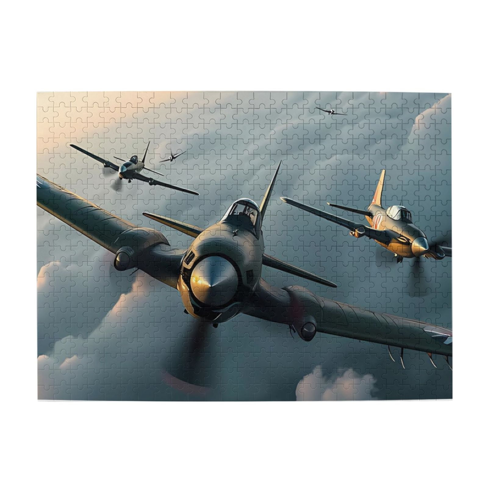 500 Piece WWII Fighter Planes Jigsaw Puzzle For Adults – Stunning ...