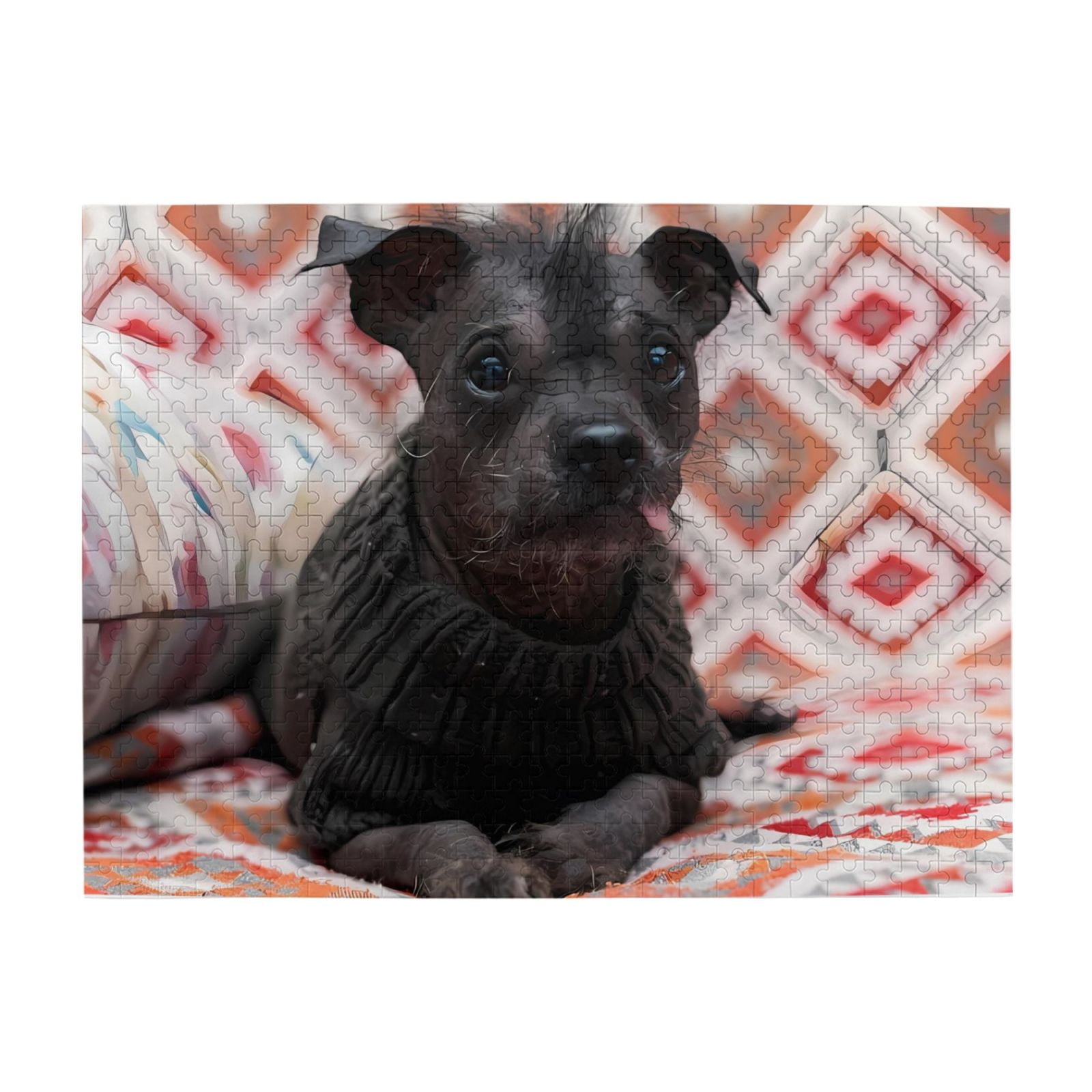 500-Piece Wooden Jigsaw Puzzle for Adults & Families - Hairless Dog ...