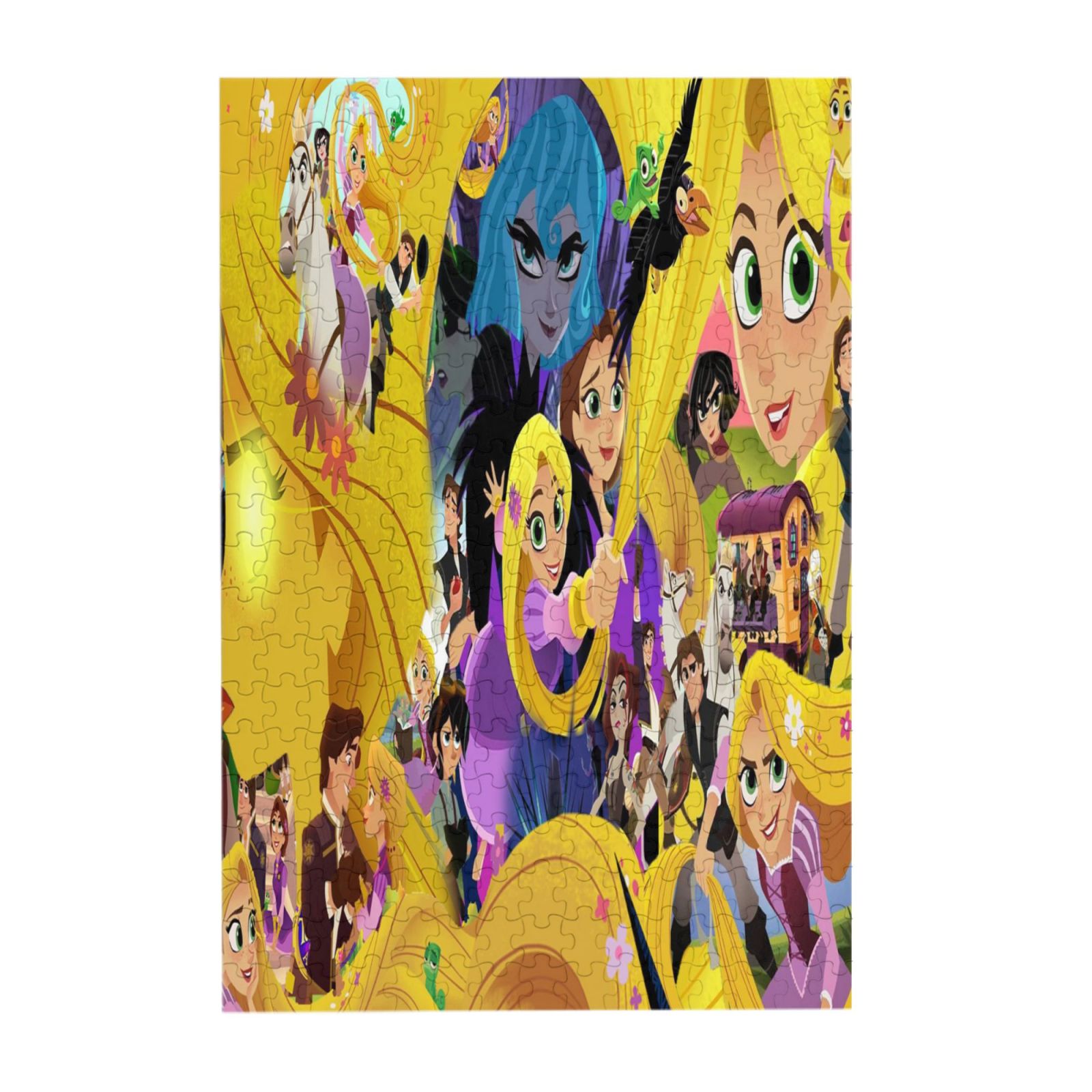 500 Piece Wooden Puzzles Rapunz-e Jigsaw Puzzles for Adults Kids ...