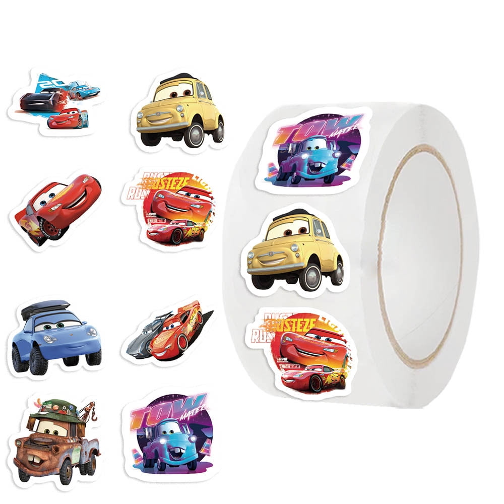 500 Pieces Cars Stickers Colorful Fashion Graffiti Rolls Self McQueen ...