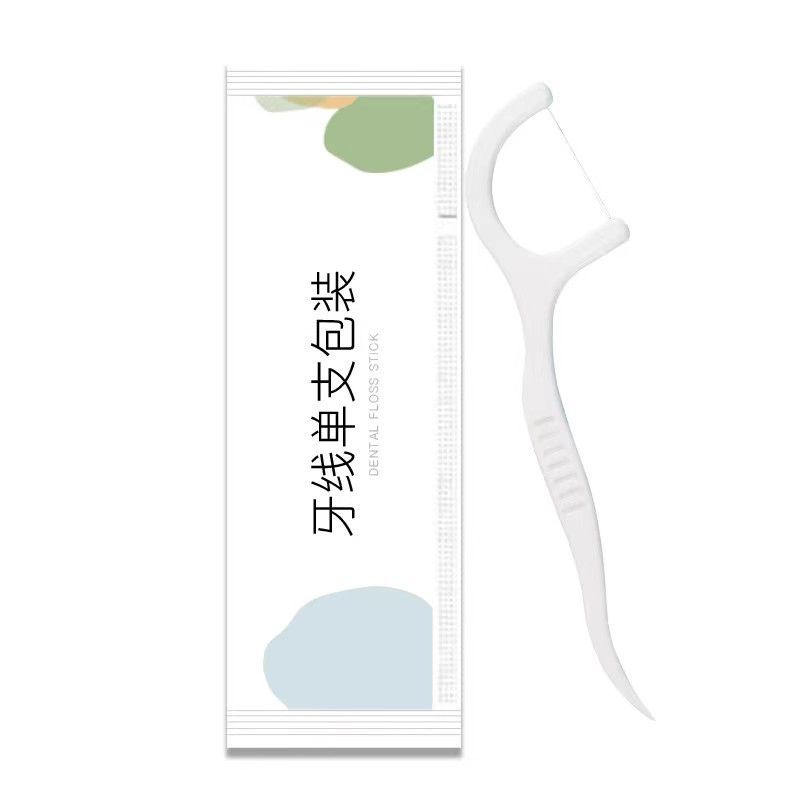 500 Pieces Dental Floss Picks, Extra Fine Double-Ended Toothpick ...
