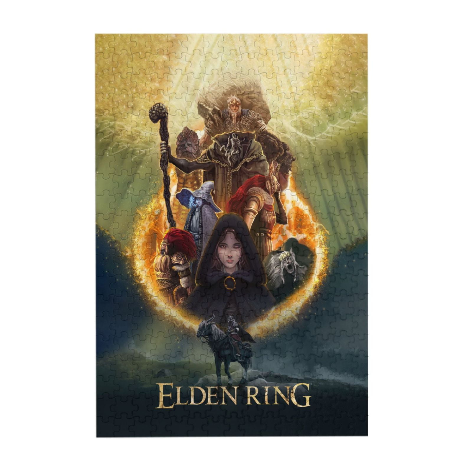 500 Pieces Elden Ring Jigsaw Puzzles for Adults Cartoon Wooden Puzzle ...