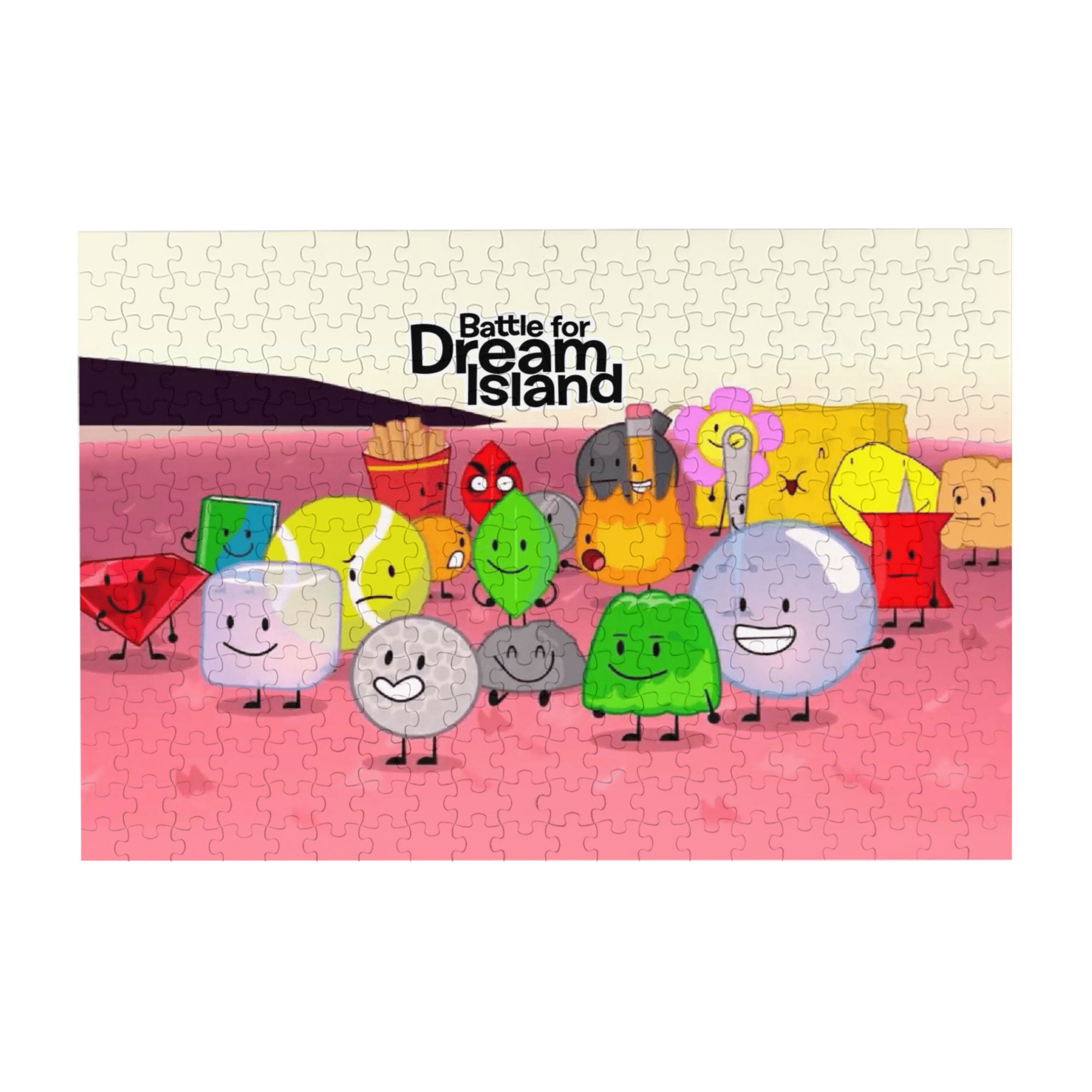 500 Pieces Game BFDI Battle For Dream Island Puzzle for Adults and ...