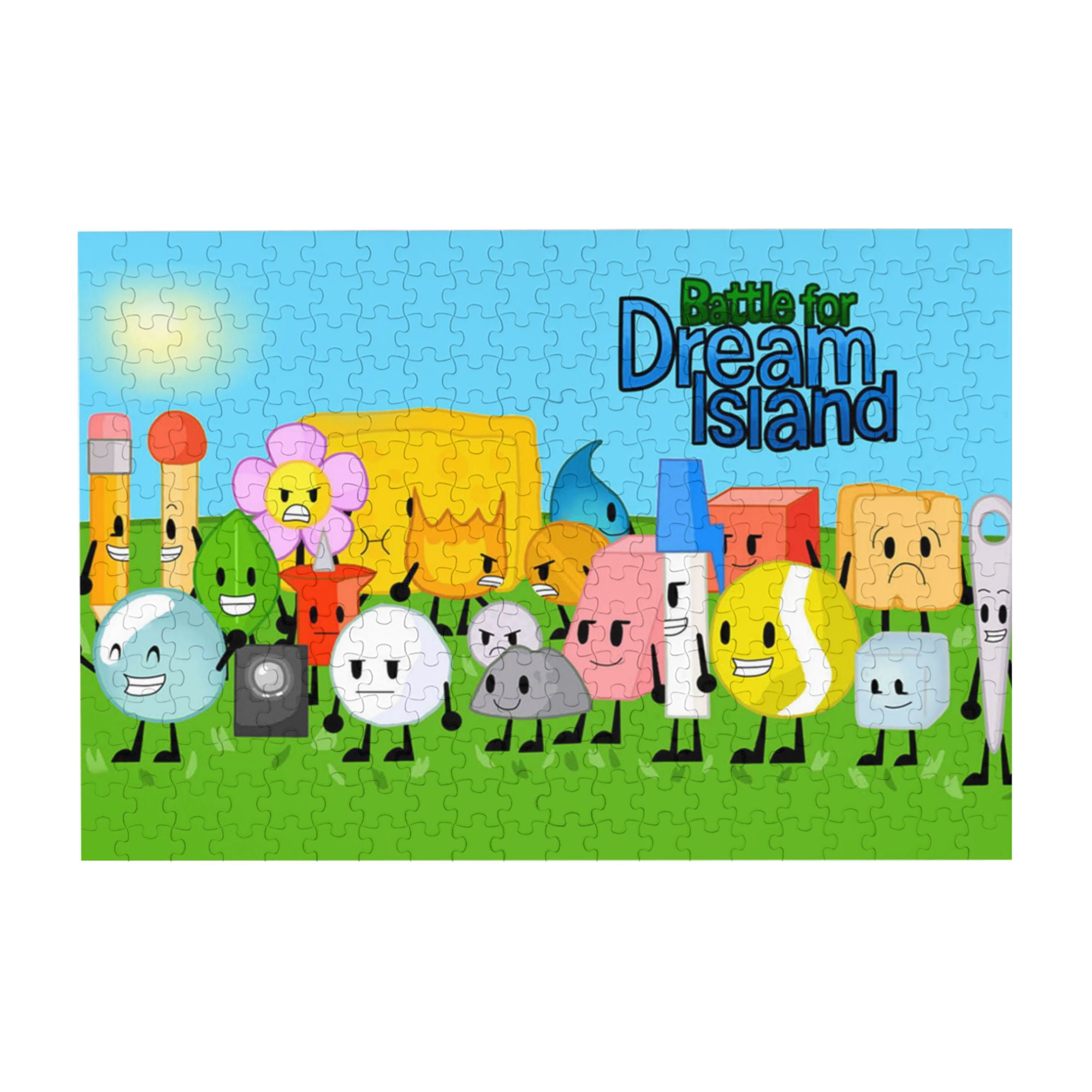 500 Pieces Game BFDI Battle For Dream Island Puzzle for Adults and ...