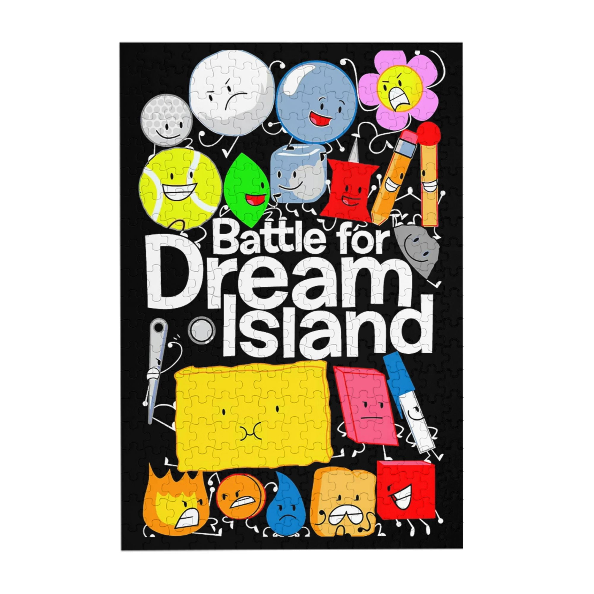 500 Pieces Game BFDI Battle For Dream Island Puzzle for Adults and ...