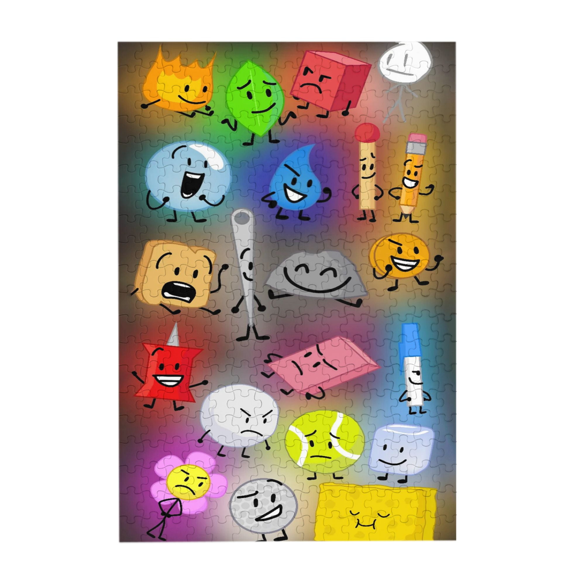 500 Pieces Game BFDI Battle For Dream Island Puzzle for Adults and ...