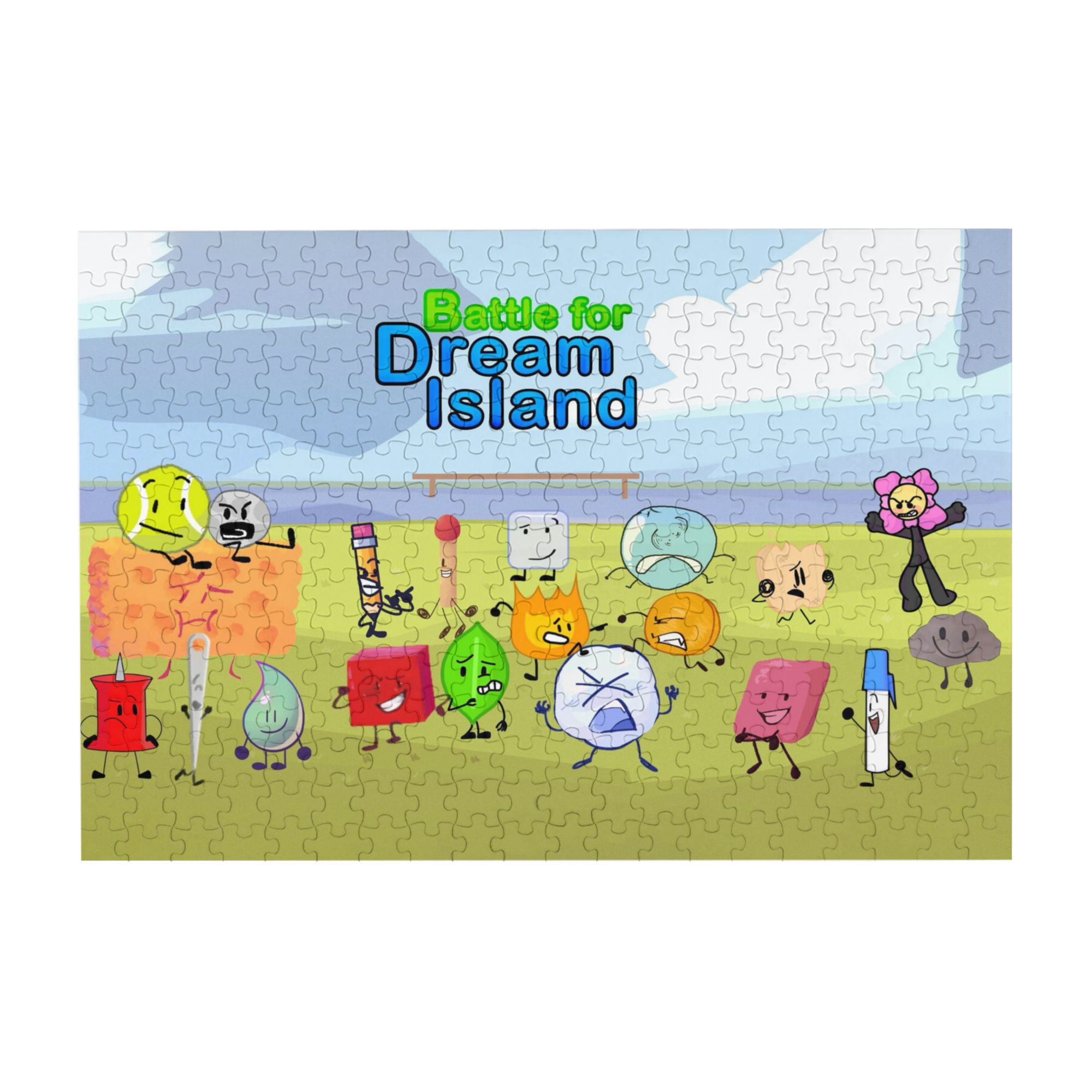 500 Pieces Game BFDI Battle For Dream Island Puzzle for Adults and ...
