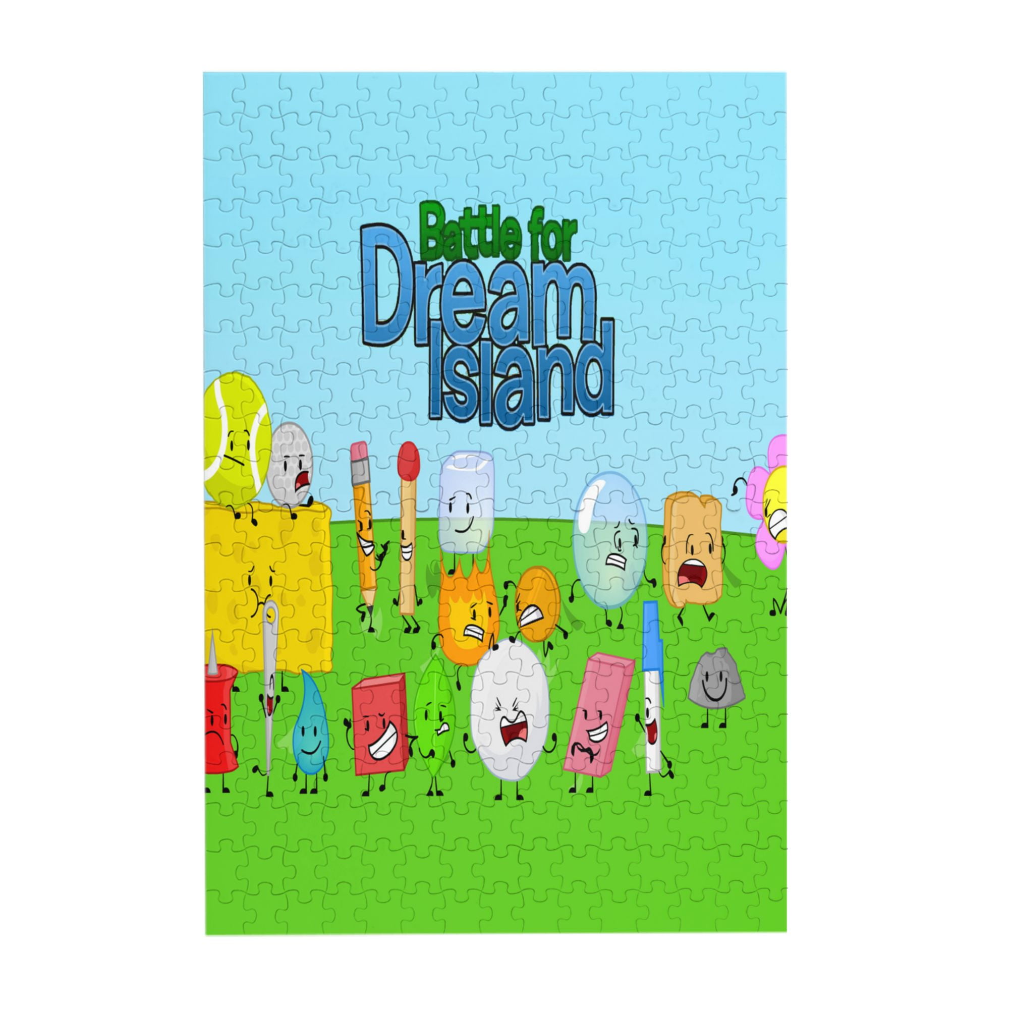 500 Pieces Game BFDI Battle For Dream Island Puzzle for Adults and ...