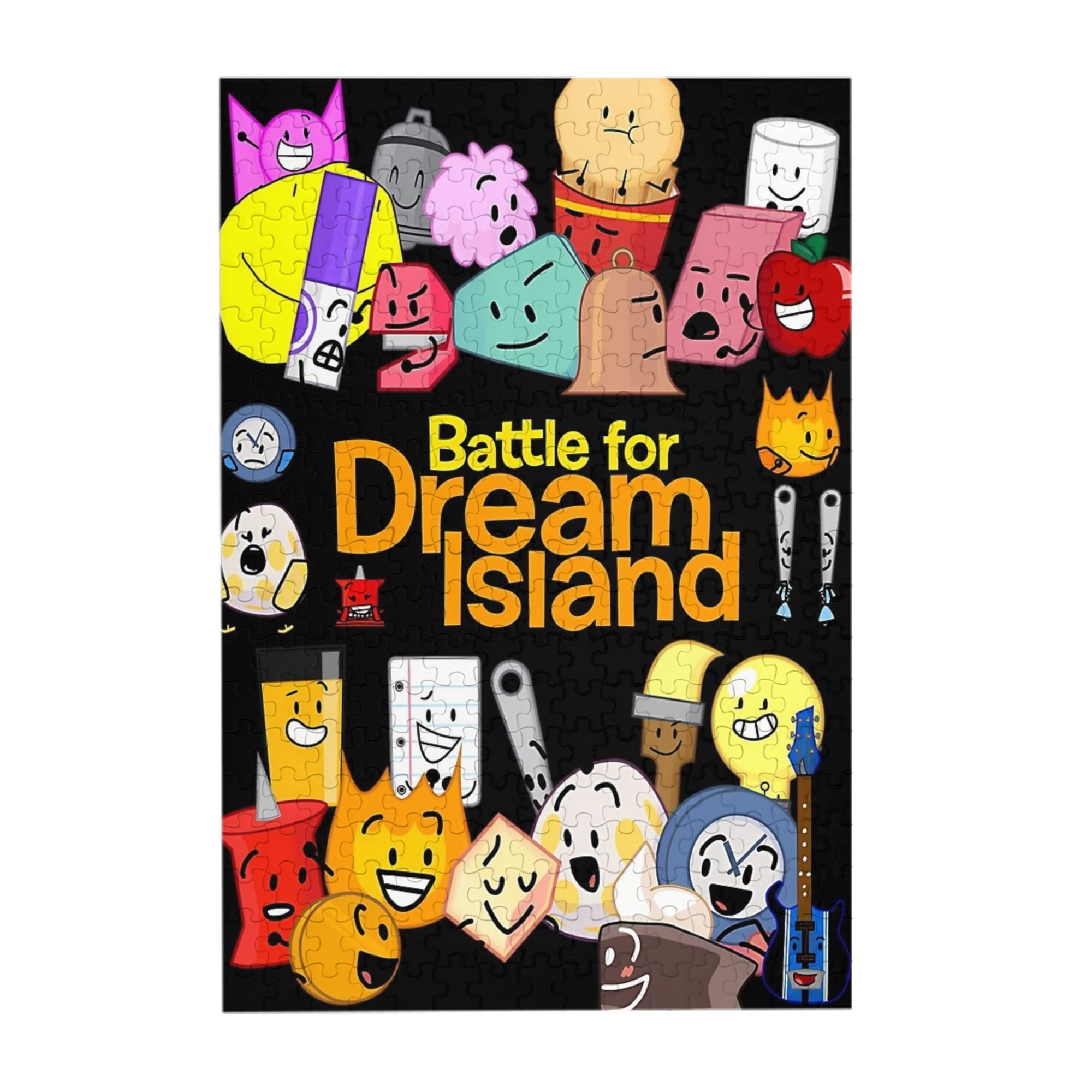 500 Pieces Game BFDI Battle For Dream Island Puzzle for Adults and ...