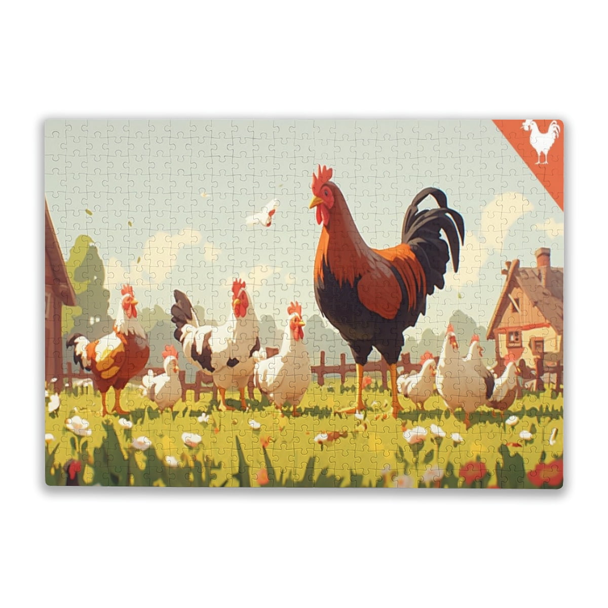500 Pieces Jigsaw Puzzle For Adults And Teens Folk Chicken and Beef ...