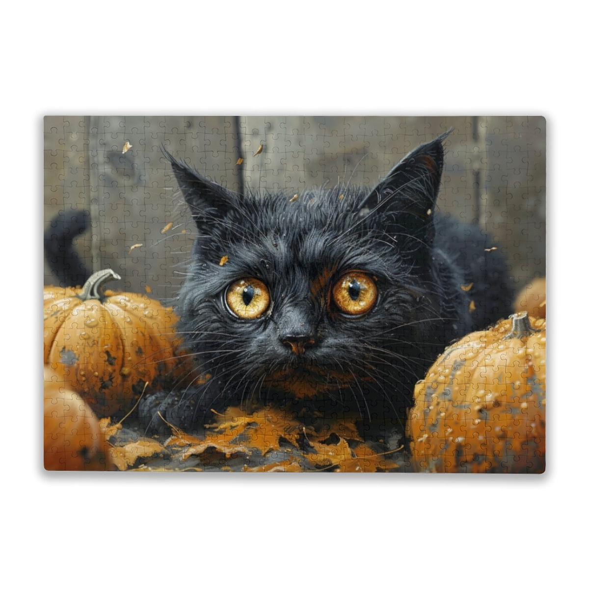 500 Pieces Jigsaw Puzzle For Adults And Teens Scared Cat For Players ...