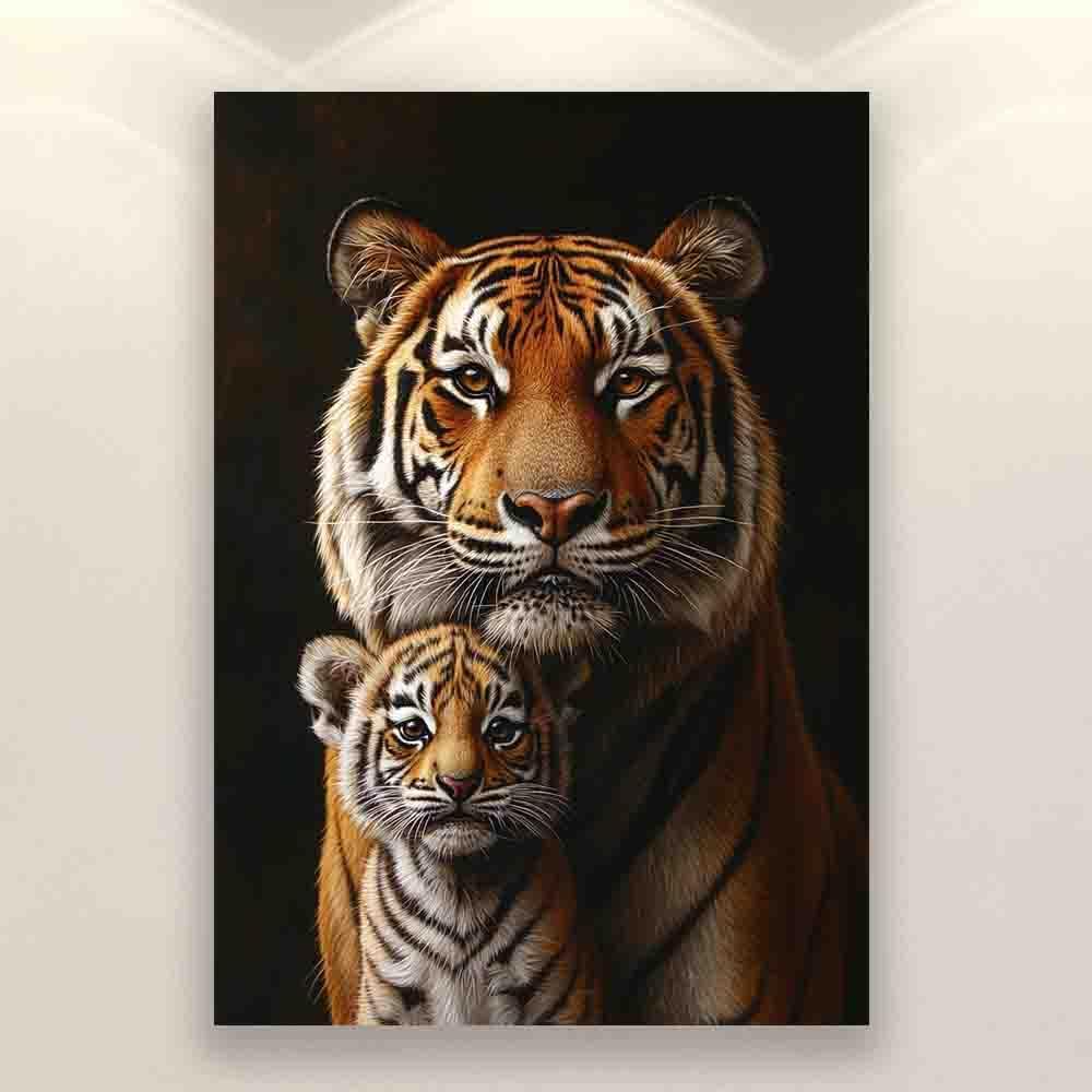 500 Pieces Jigsaw Puzzle For Adults And Teens Tiger Mom and Baby Large ...