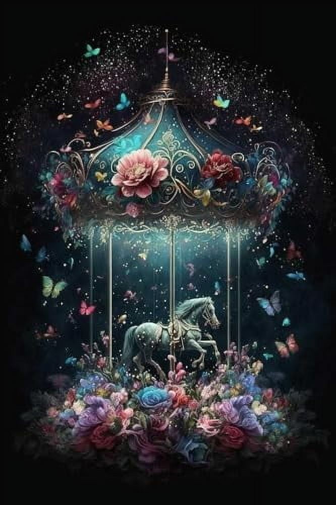 500 Pieces Jigsaw Puzzle for Adults Carousel Music Box Pattern ...