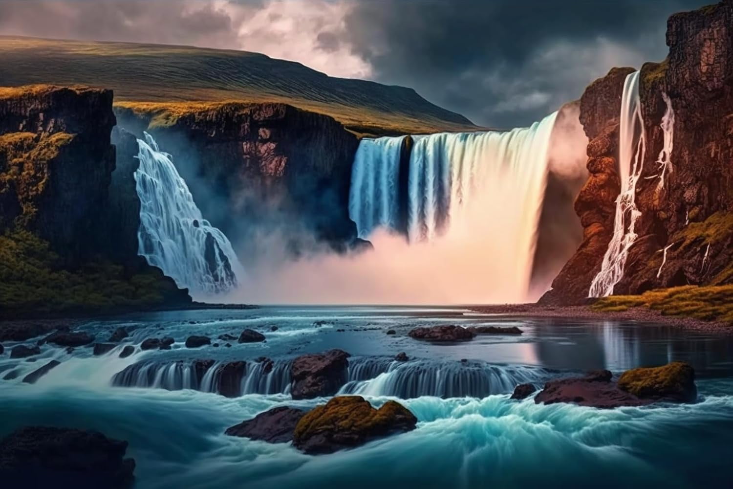 500 Pieces Jigsaw Puzzle for Adults and Children - Moon and Forest ...