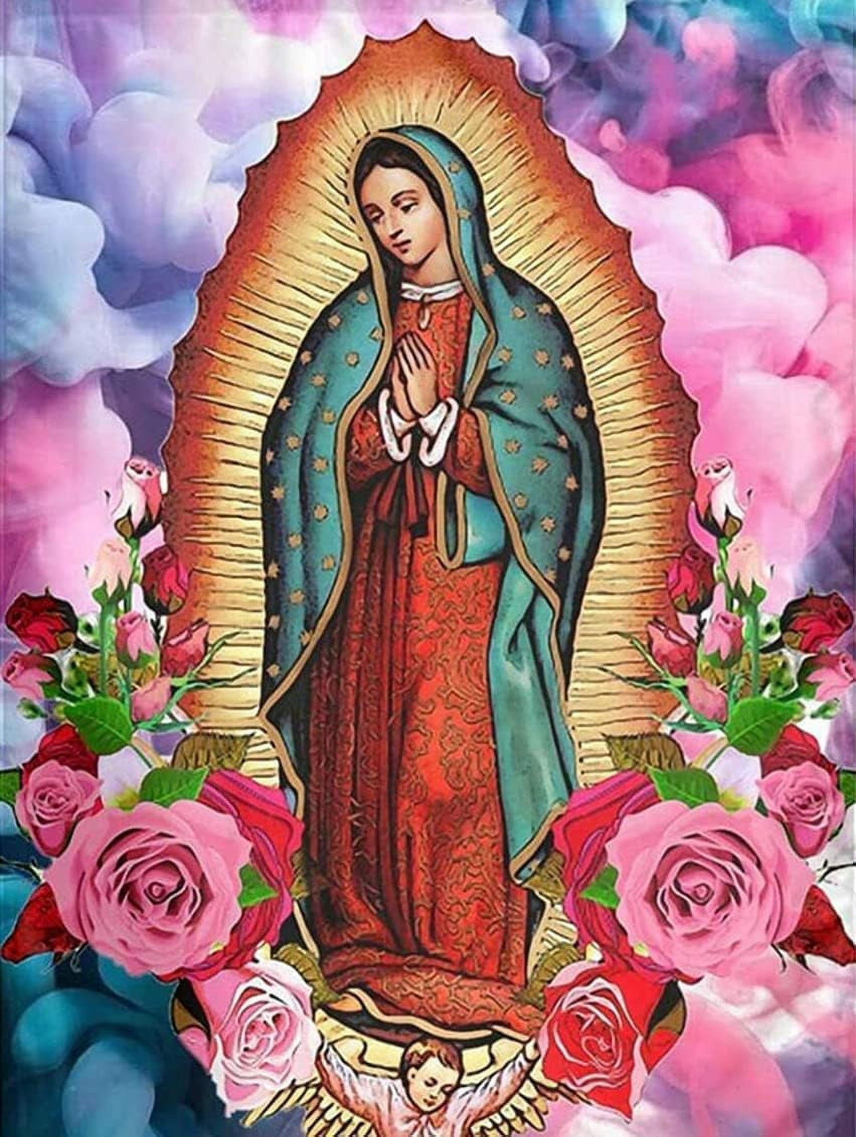 500 Pieces Jigsaw Puzzles for Adults Teens Our Lady of Guadalupe Virgin ...