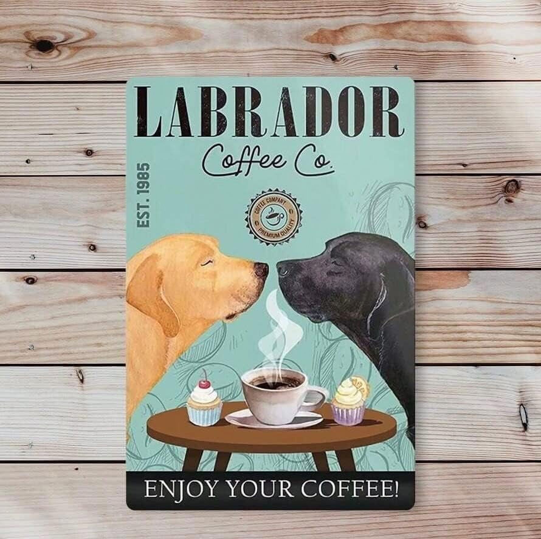 500 Pieces Jigsaw Puzzles Sign- Labrador Coffee Co. Enjoy You Coffee ...