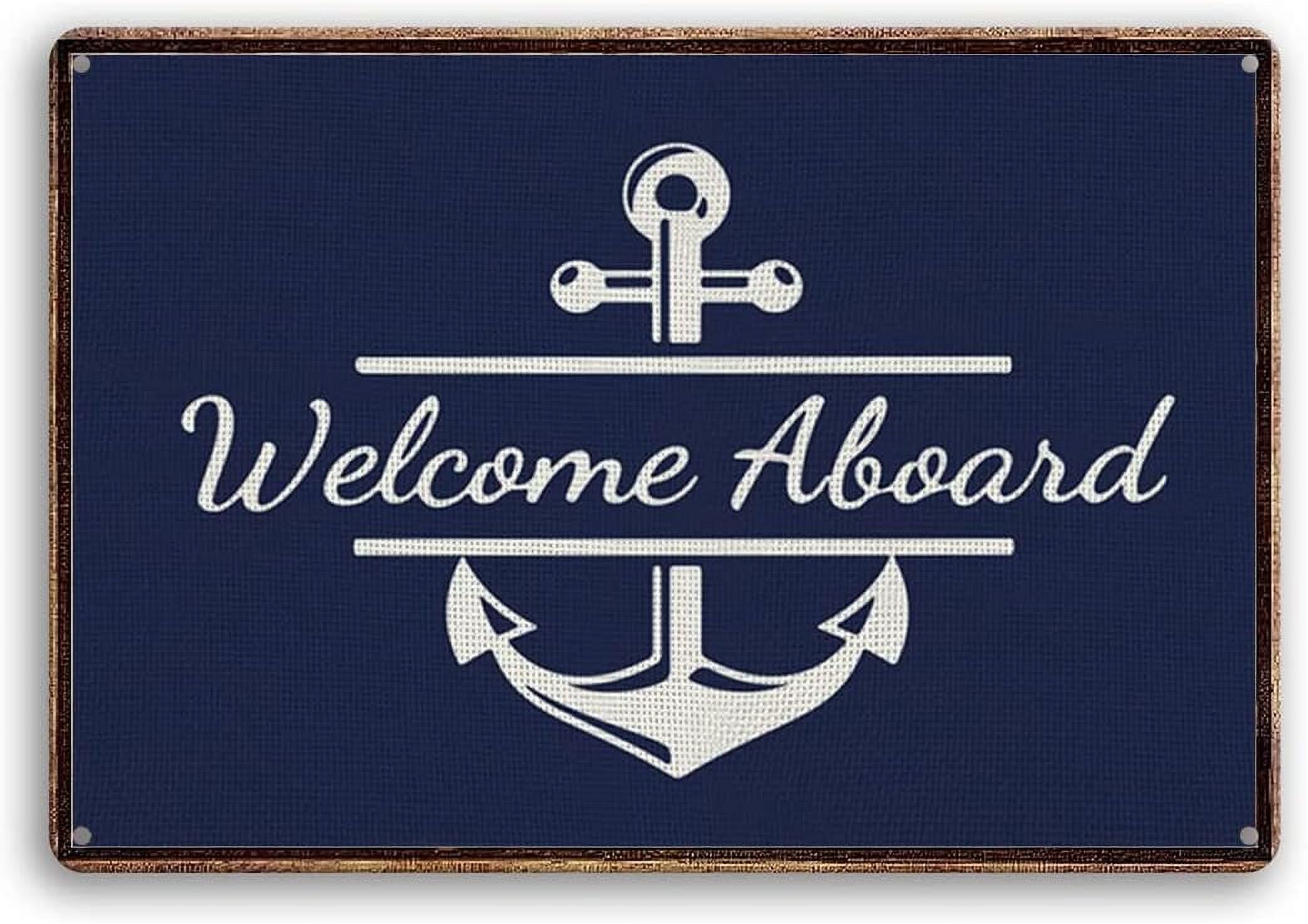 500 Pieces Jigsaw Puzzles Welcome Nautical Theme Anchor Boat Plaquech ...