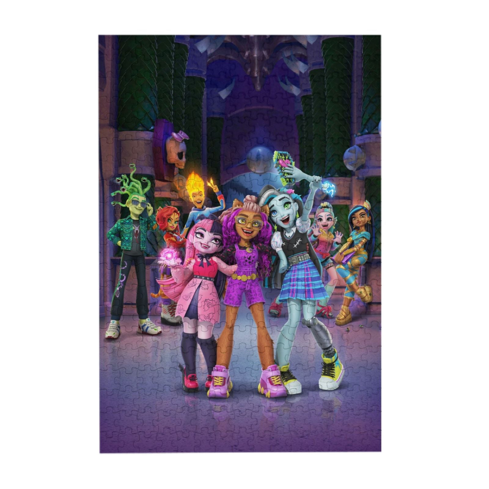 500 Pieces Mon-Ster High Jigsaw Puzzles Cartoon Anime Picture Puzzle ...