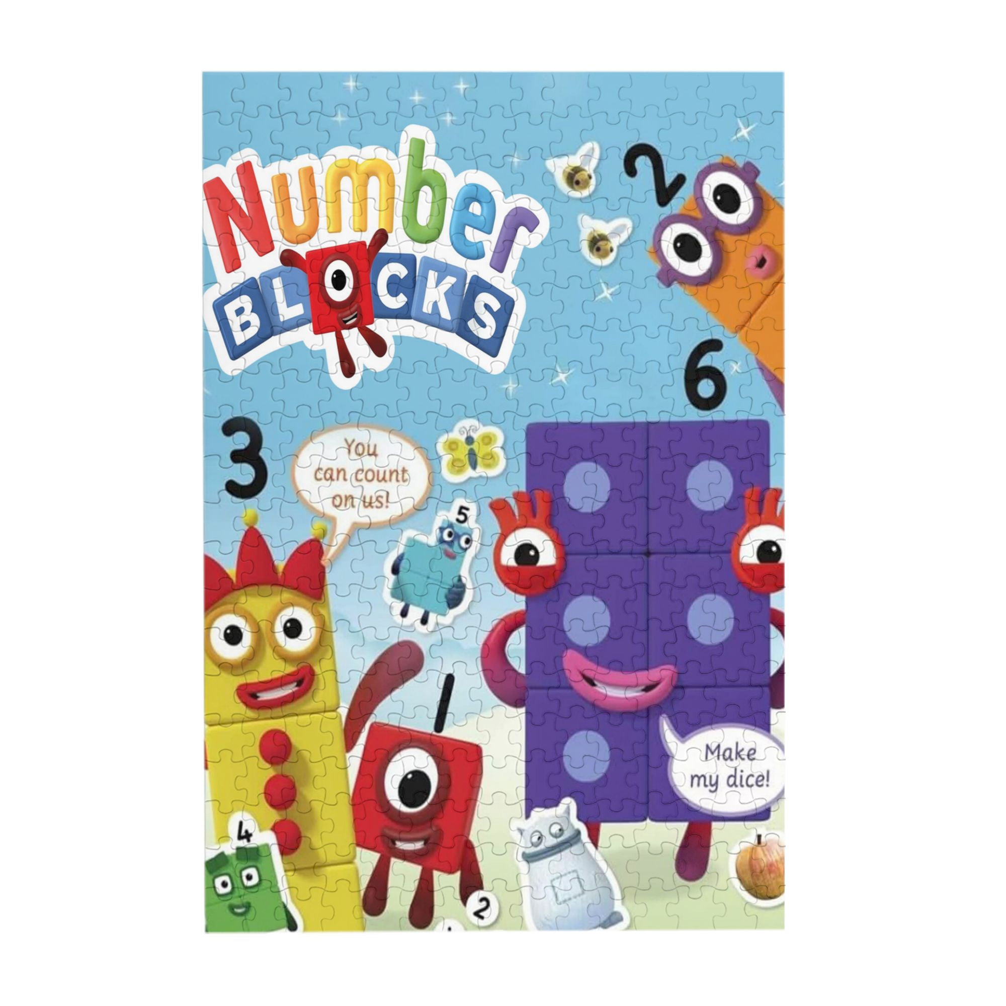 500 Pieces Number Block Puzzle for Adults and Teenagers Cartoon Jigsaw ...