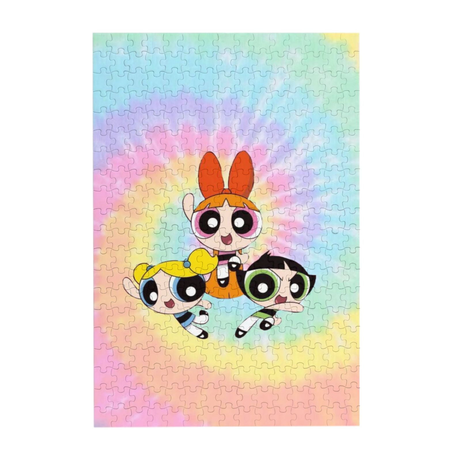 500 Pieces Powerpuff Girls Jigsaw Puzzles Cartoon Anime Picture Puzzle ...