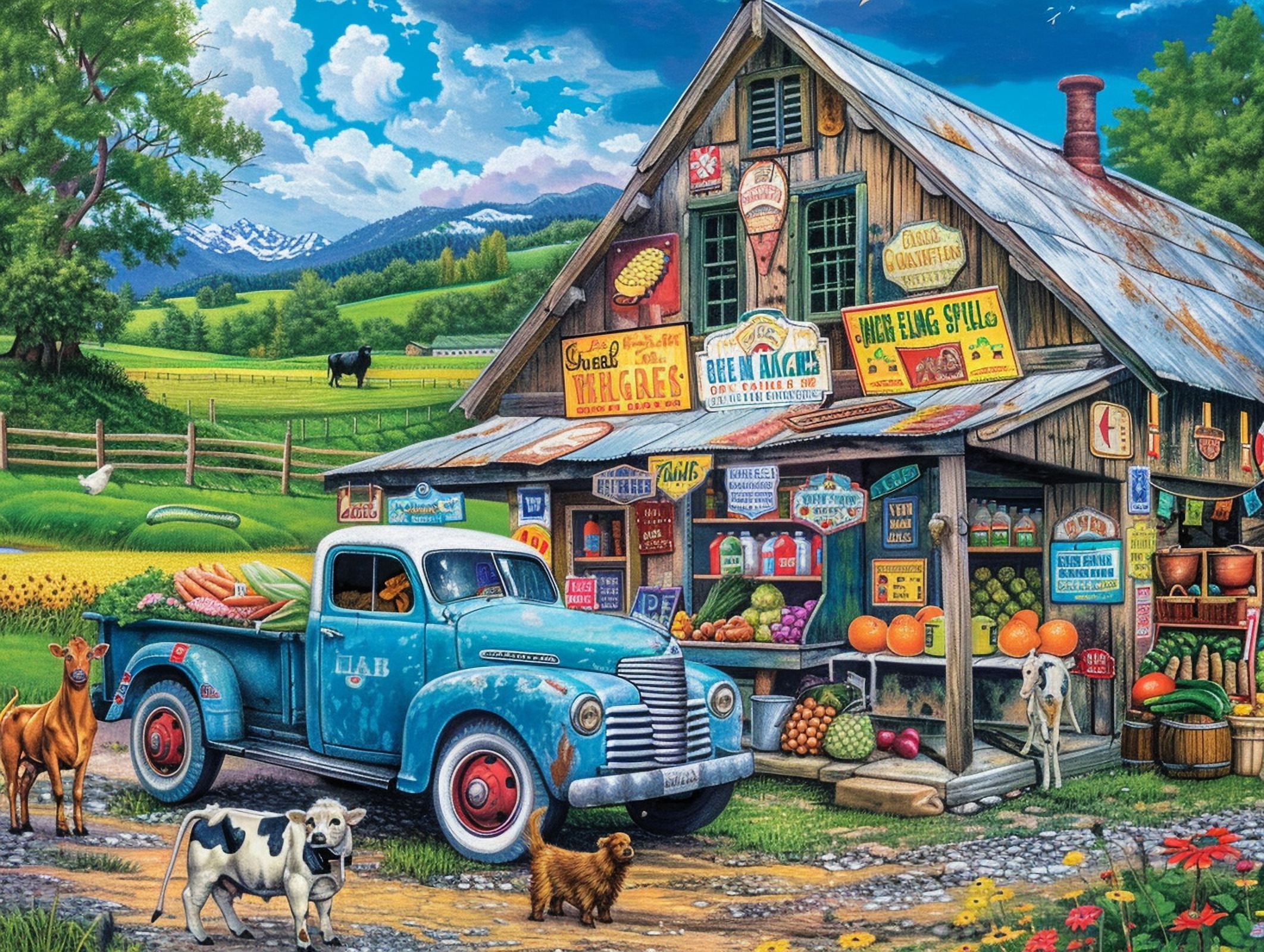 500 Pieces Puzzle Adult Puzzle Game, Educational Fun Game, Intellectual ...