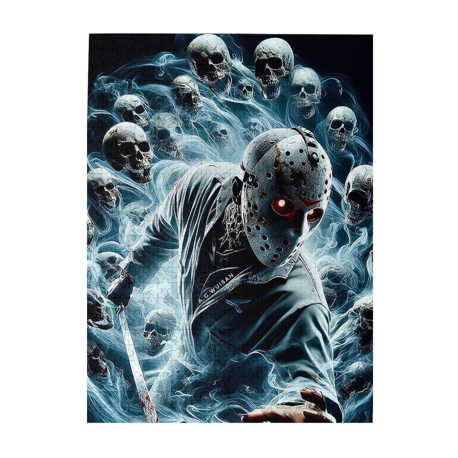 500 Pieces Puzzles Jason Voorhees - Friday The 13th Wooden Puzzle Large ...
