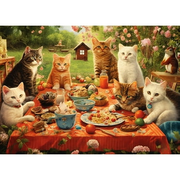 CMMY Stained Glass Flower Puzzles for Adults Challenging Puzzles Art ...