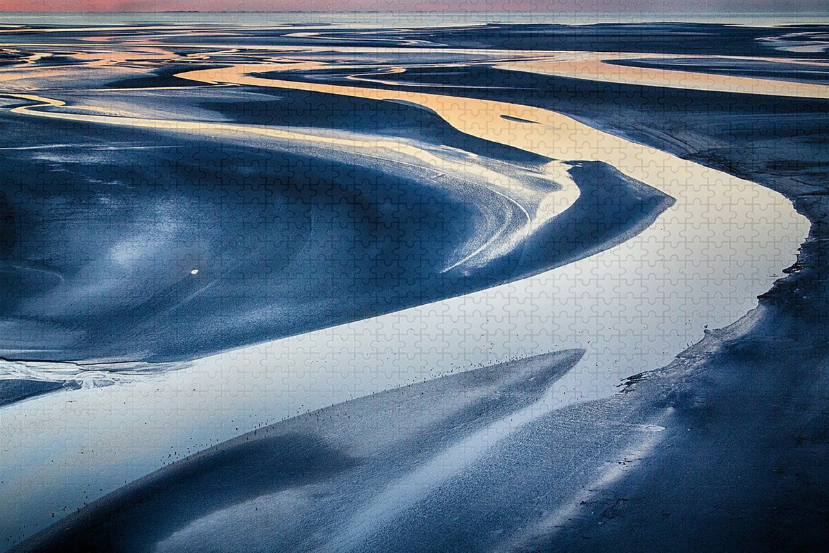 500 Pieces Tide, Nature, Flood Puzzles and Adults, Medium Difficulty ...