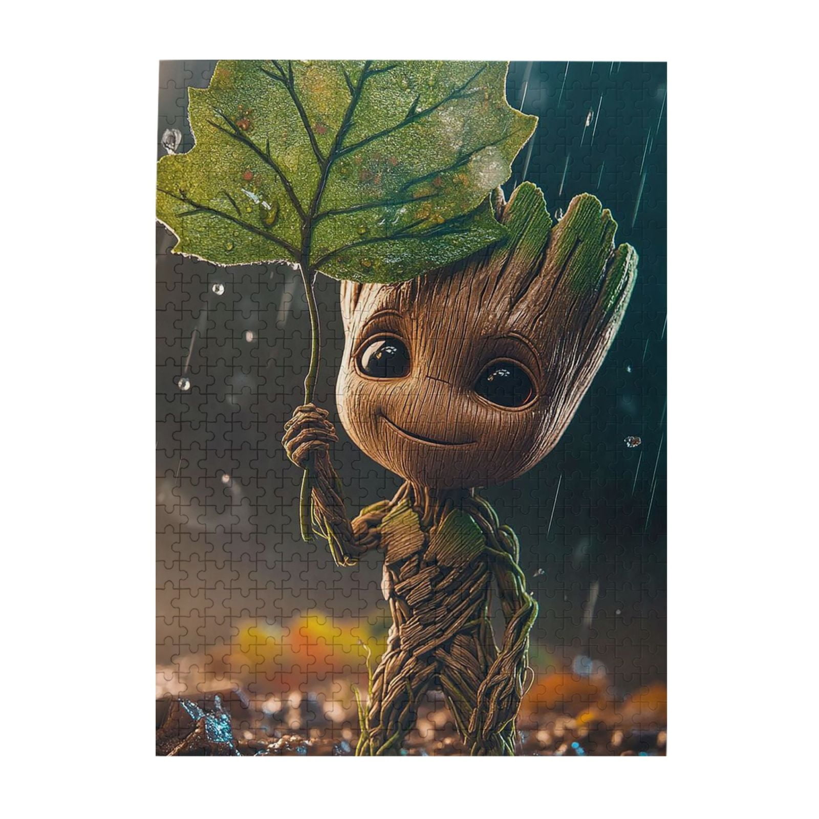 500 Pieces Unique I Am Groot Jigsaw Puzzles For Adults Cartoon Wooden ...
