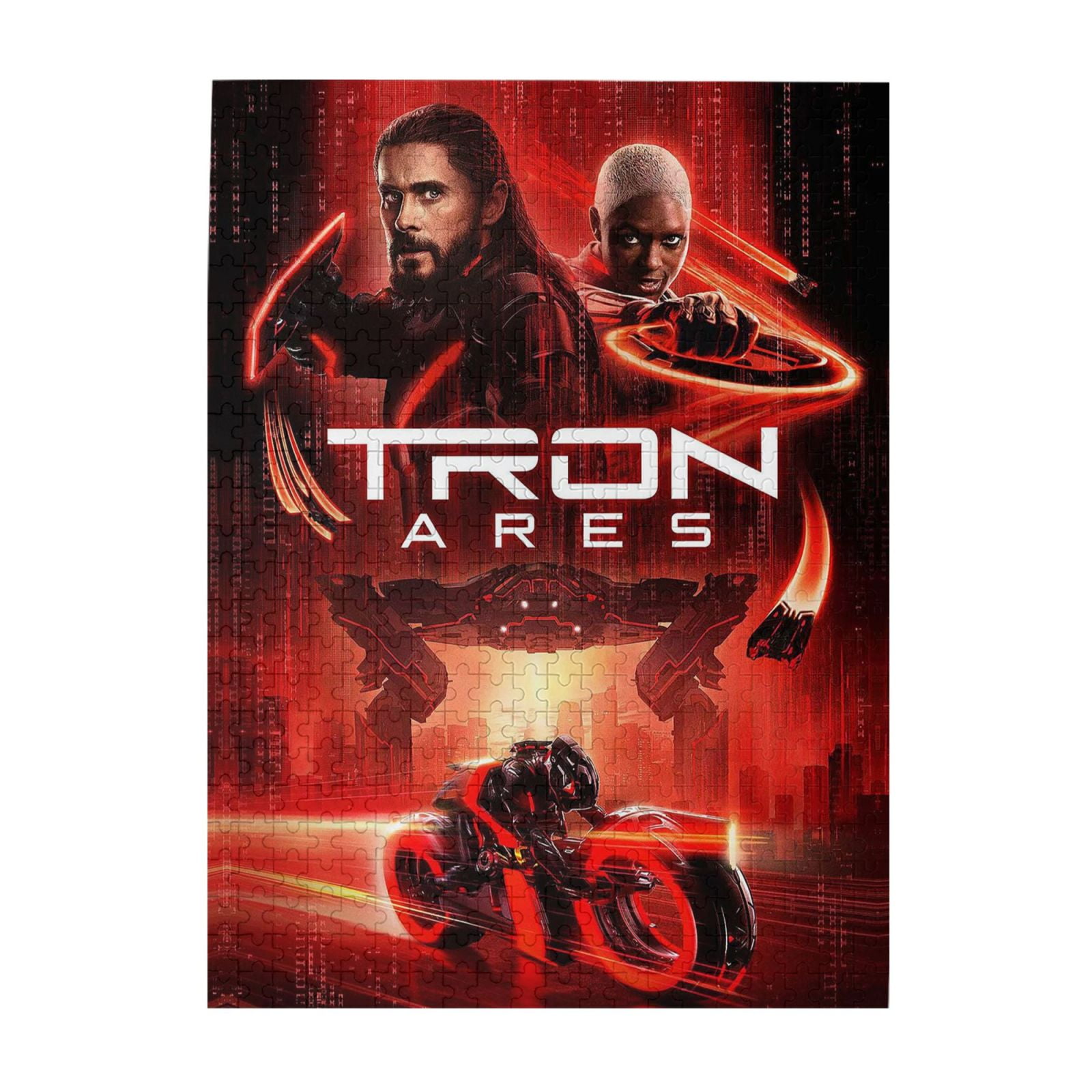 500 Pieces Unique Tron Ares Jigsaw Puzzles For Adults Cartoon Wooden ...