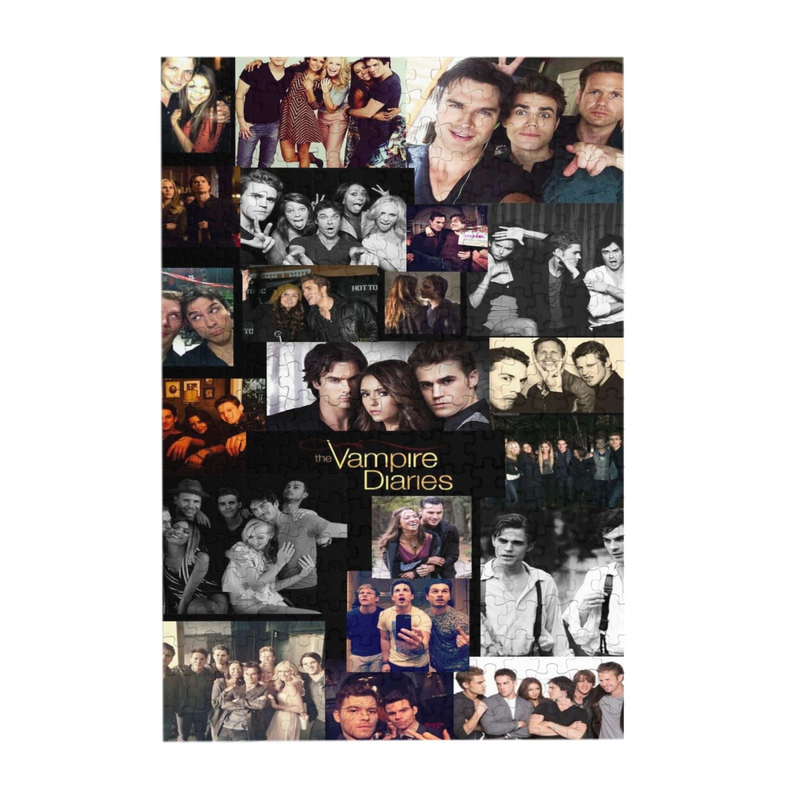 500 Pieces Vampire Diaries Jigsaw Puzzles for Adults Cartoon Wooden ...