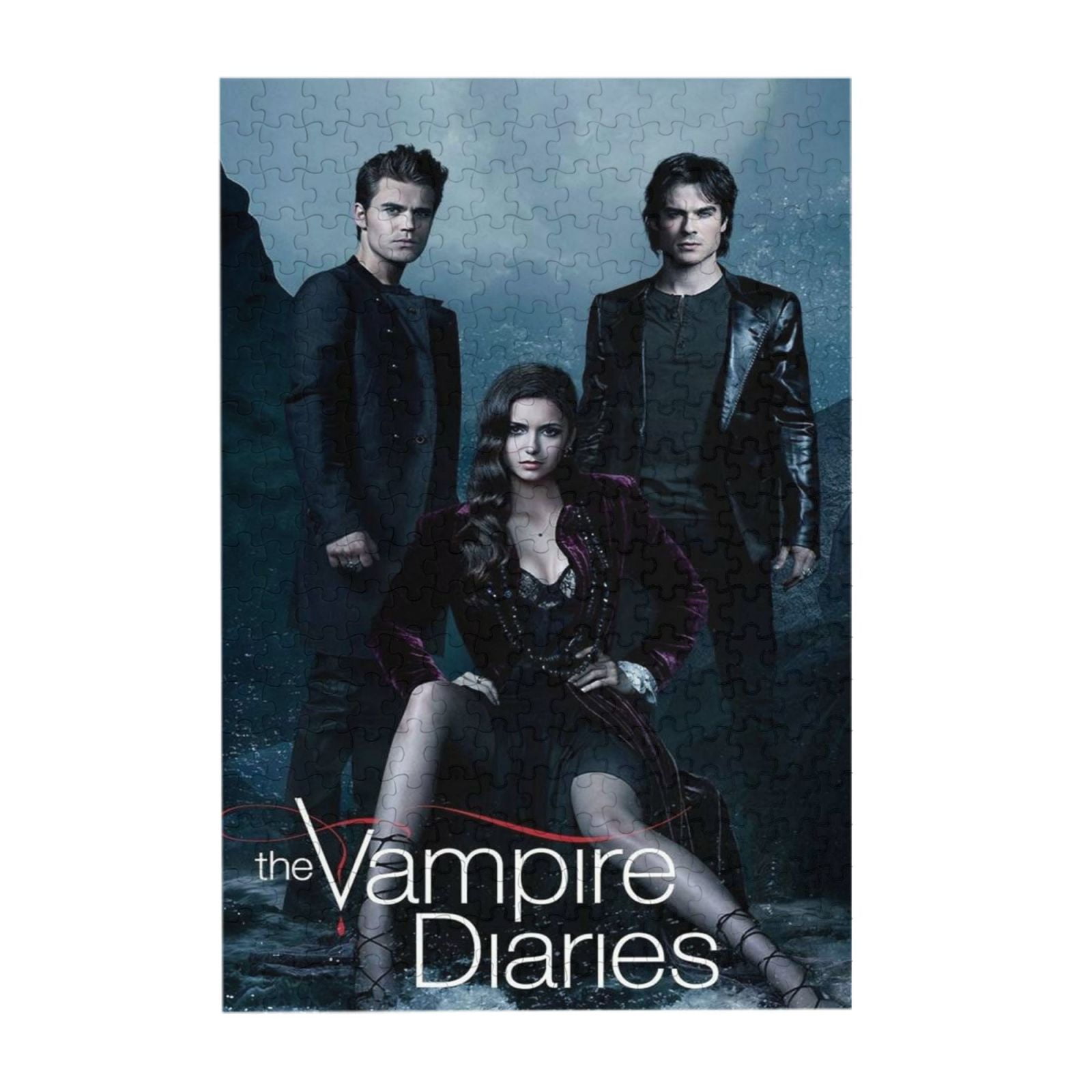 500 Pieces Vampire Diaries Jigsaw Puzzles for Adults Cartoon Wooden ...