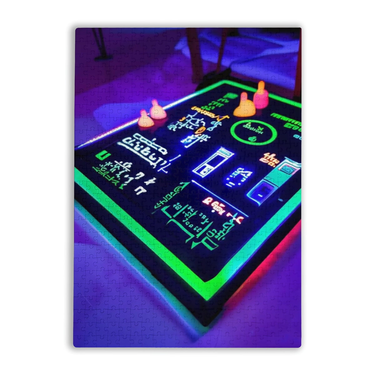 500 Pieces Wooden Puzzle For Adults Board Blacklight Bowling ...