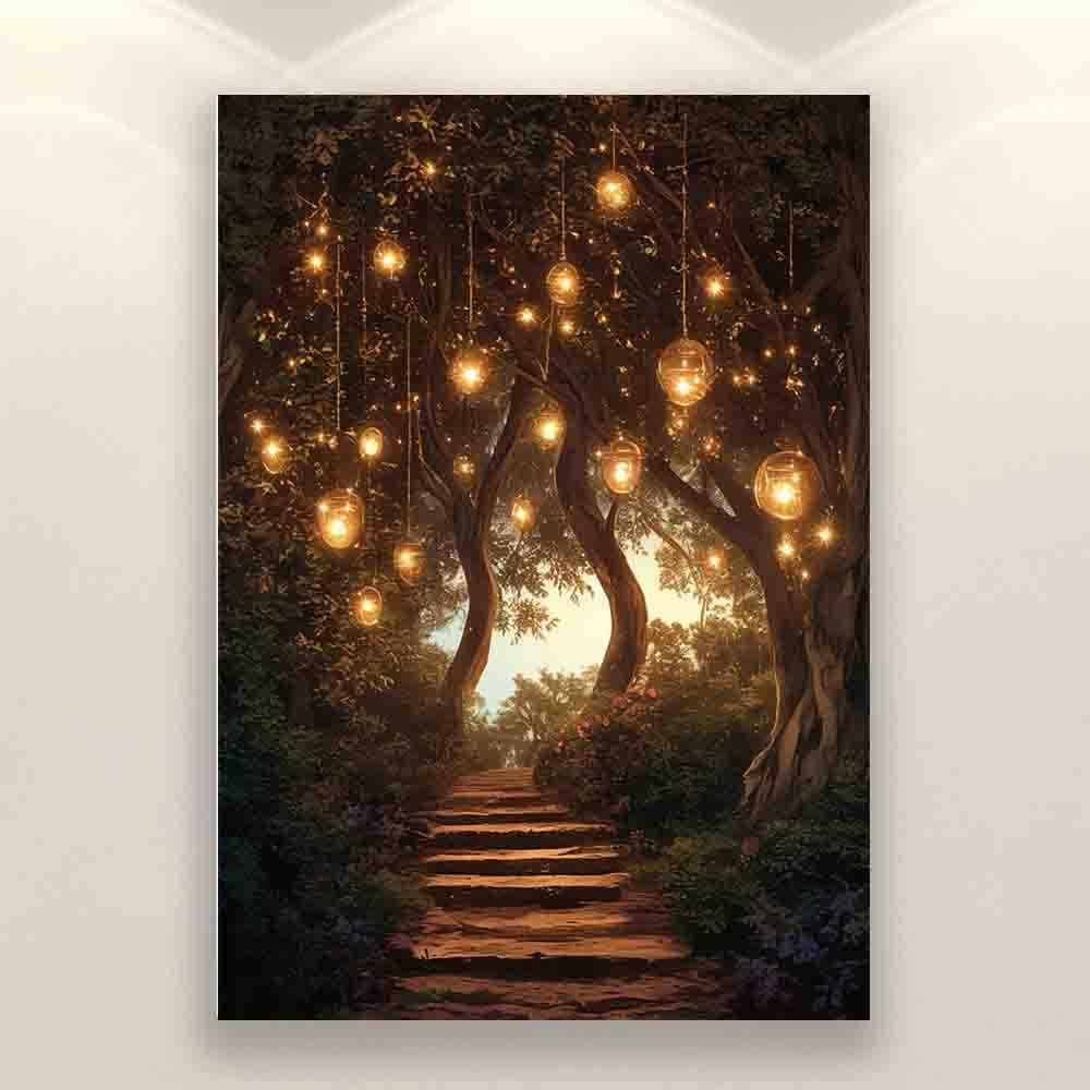 500 Pieces Wooden Puzzle For Adults Magic Forest Plant Dark Academy ...