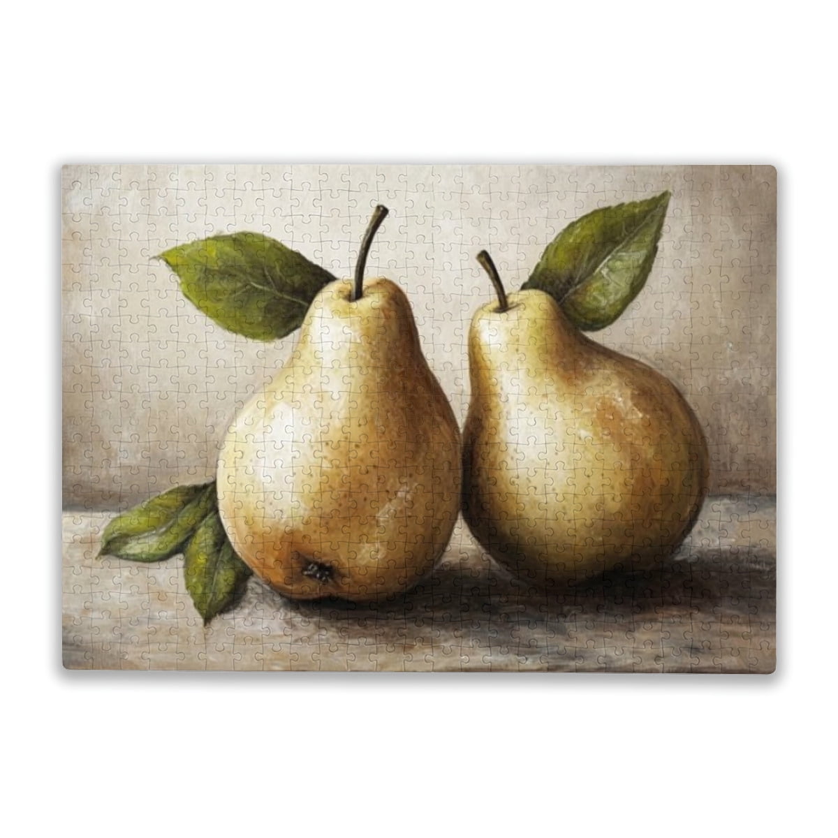500 Pieces Wooden Puzzle For Adults Pear Painting Colorful Home ...
