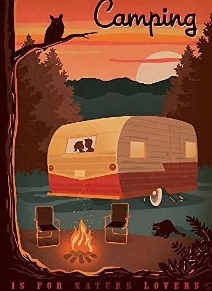 500 Pieces of Jigsaw Puzzles Nature Lovers Camping Adult and Children ...