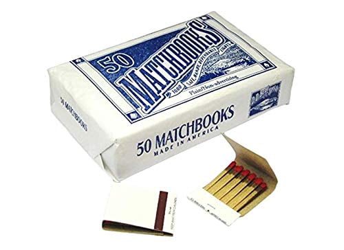 500 Plain White Matches Matchbook for Wedding Birthday Wholesale Made ...