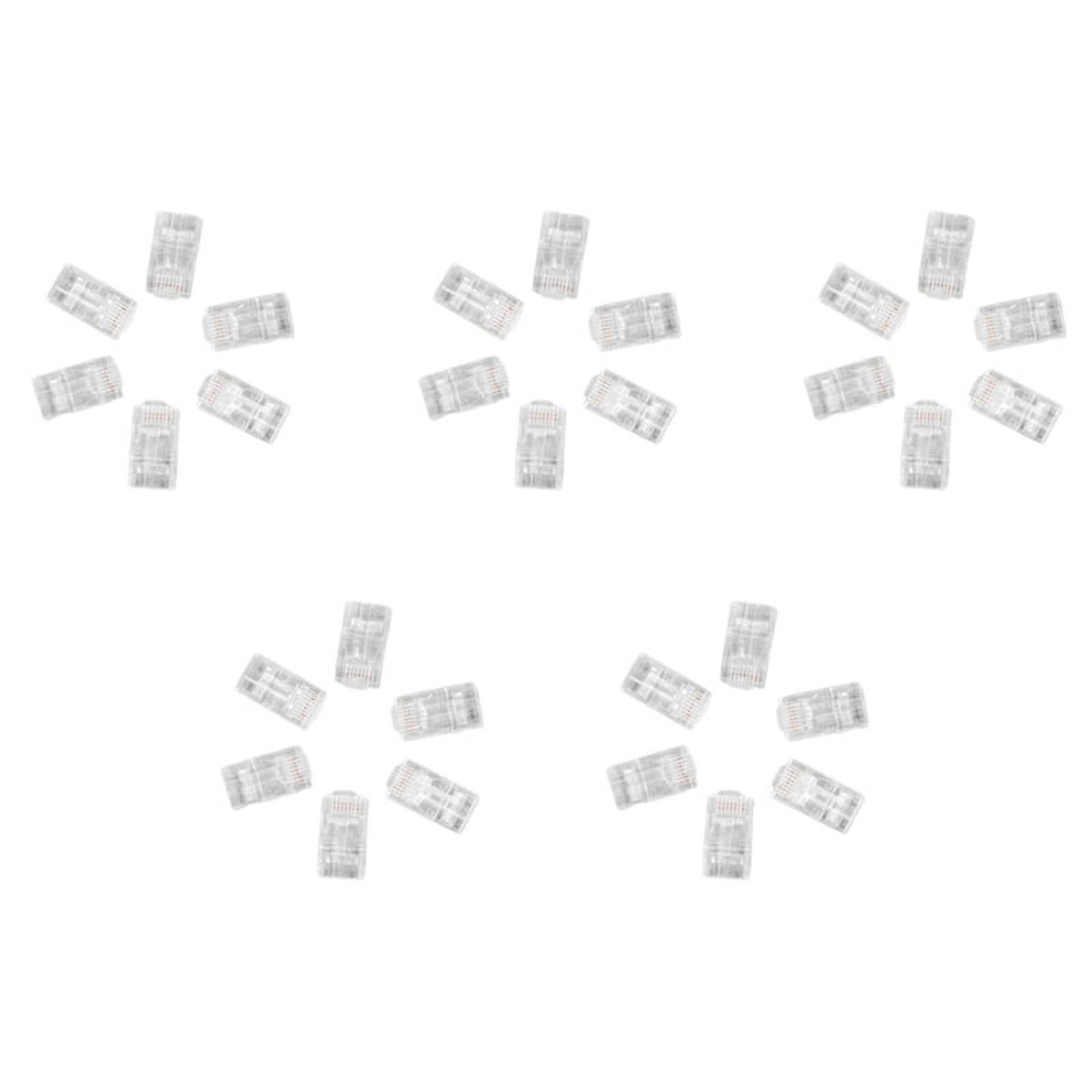 500 Rj45 Through Holes 8P8C Perforated Cat6 Category 6 Unshielded ...