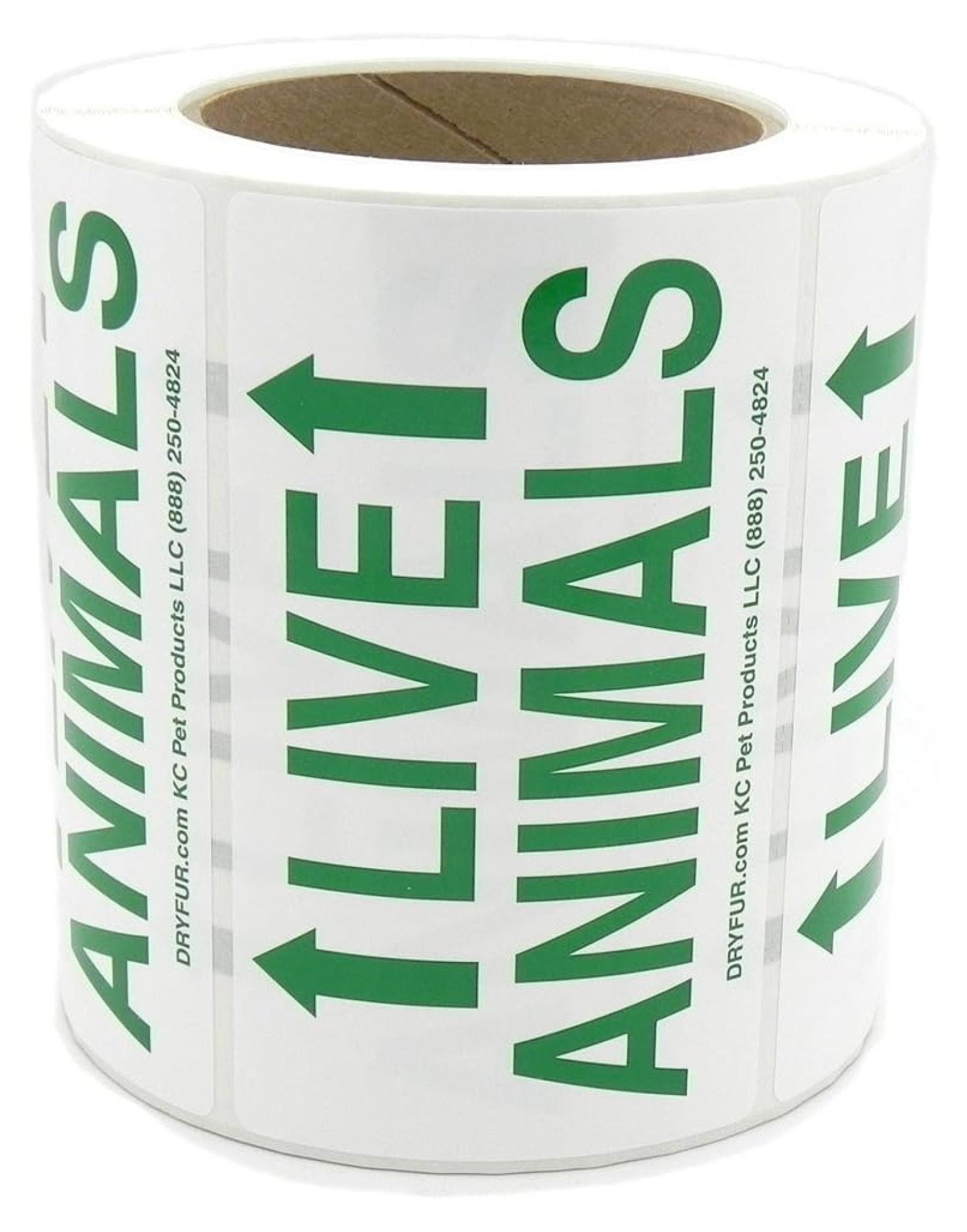 500 Roll Live Animal Shipping Labels w/Arrows, Quality pet Airline ...