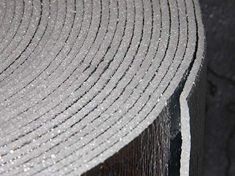 500 SQFT 1/8 (4'x125') White Reflective Foam Insulation Vapor Barrier ...